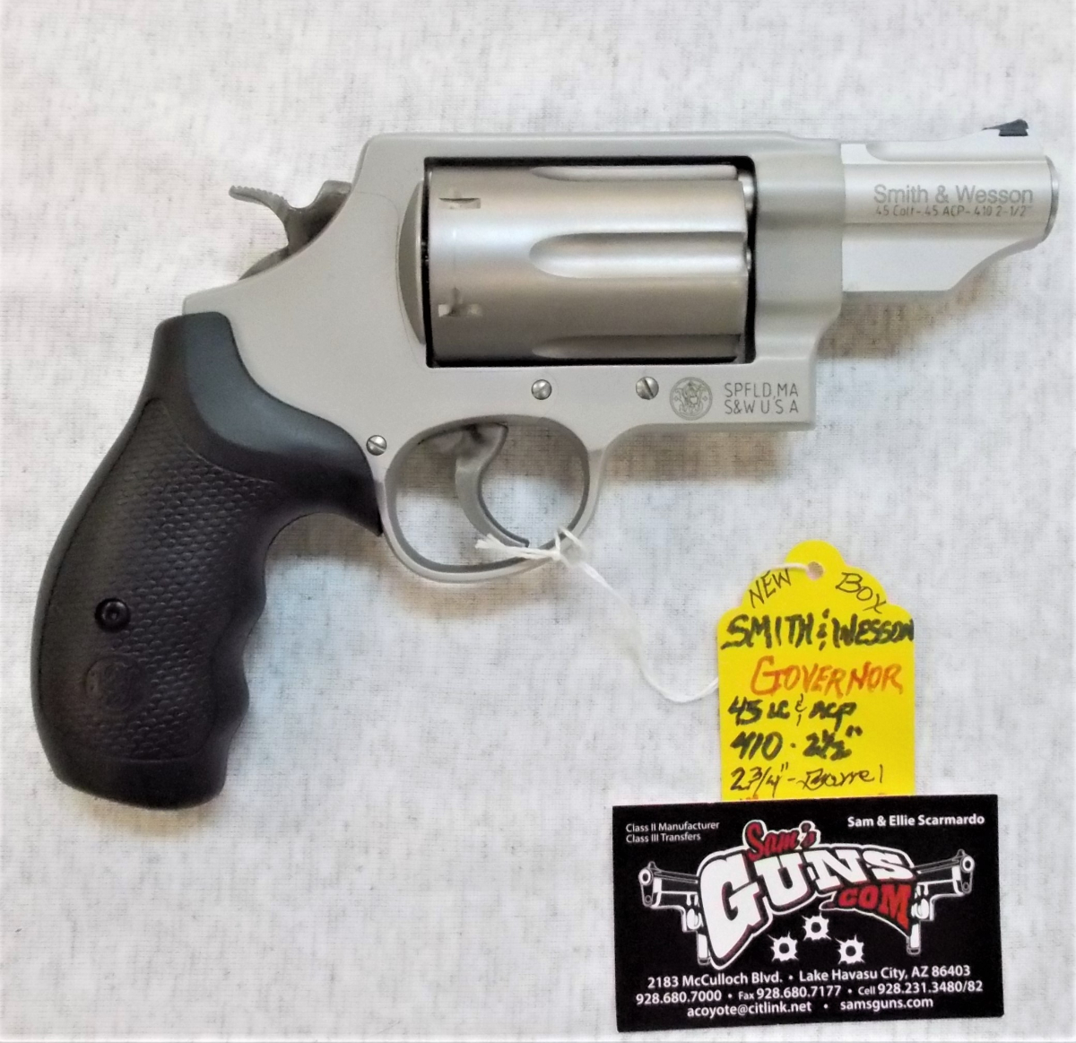 Smith & Wesson S&W Governor Chambered In 45acp, 45lc, & .410 - 2 1/2 ...