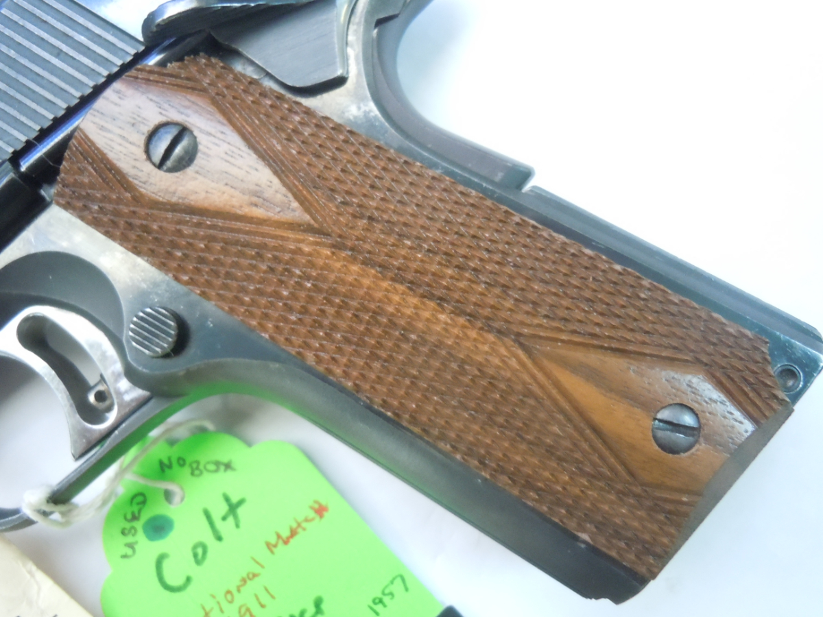 Colt Model 1911 National Match Dated 1957 Wilde Springs Skeleton ...