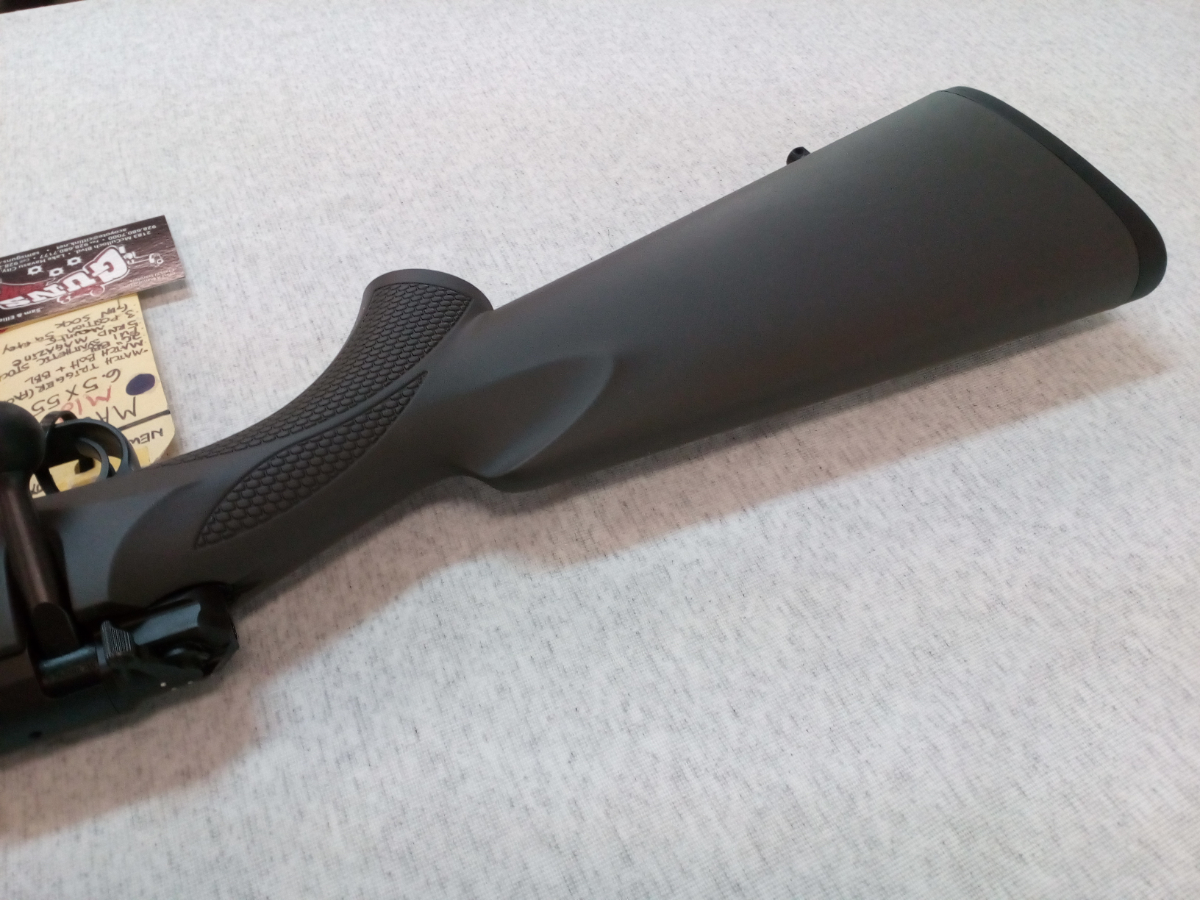 Pictures: Mauser M12 6.5x55 black synthetic stock w/ match trigger, 20 ...