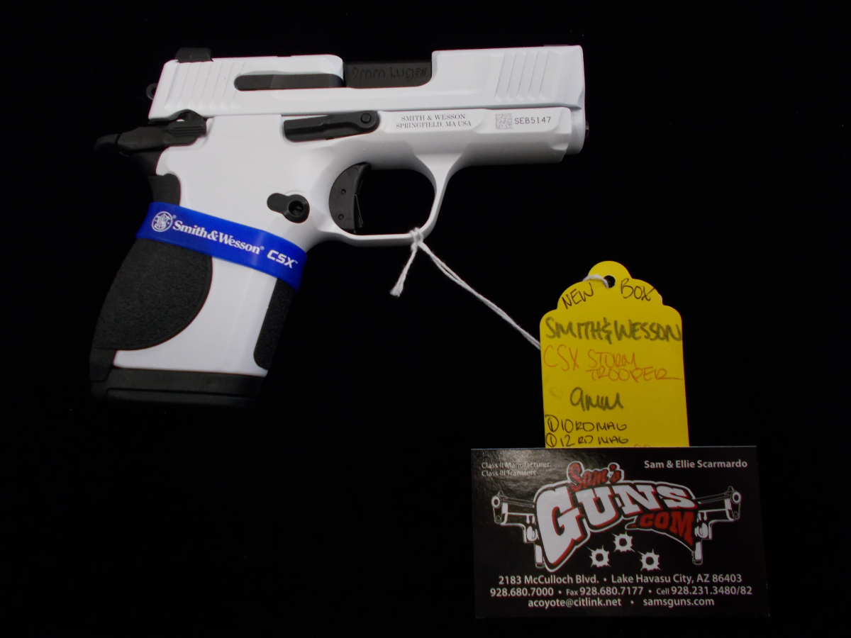 Smith & Wesson Csx `Stormtrooper` W/ Two Magazines Included (Sold ...