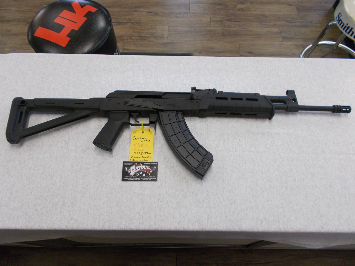 Century Arms Vska W/ Magpul Furnishing & Mag (C4631-23) 7.62x39 For ...
