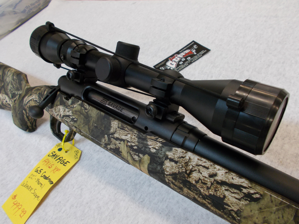 Savage Axis Xp W/ Beaver Scope And 22" Barrel (C4161-22) .22 Lr For ...