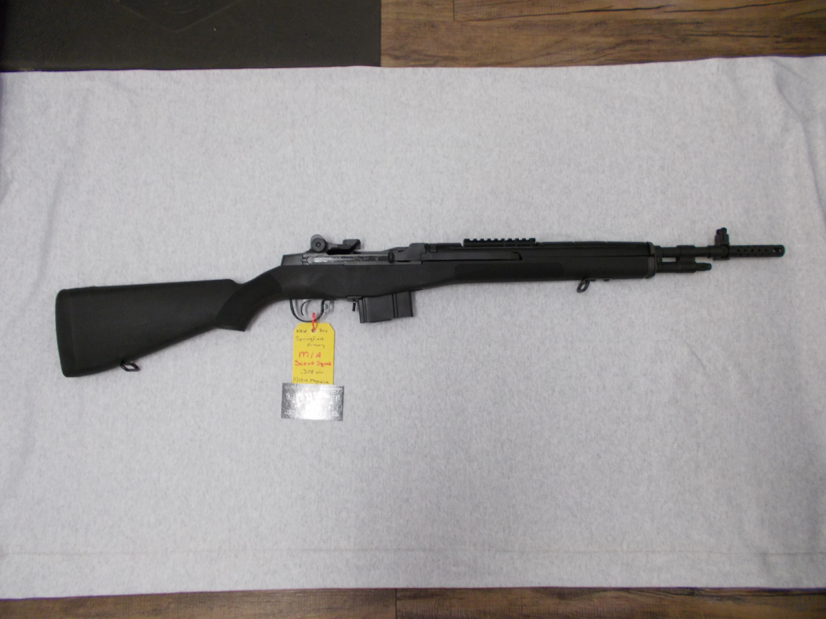 Springfield Armory M1a Scout Squad & One 10-Round Mag(Sold)(Sold)(Sold ...