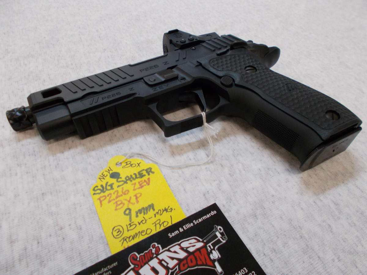 SIG Sauer SIG P226 ZEV BXP TACTICAL MODEL (C4327-22) .22 LR 17310794 ...
