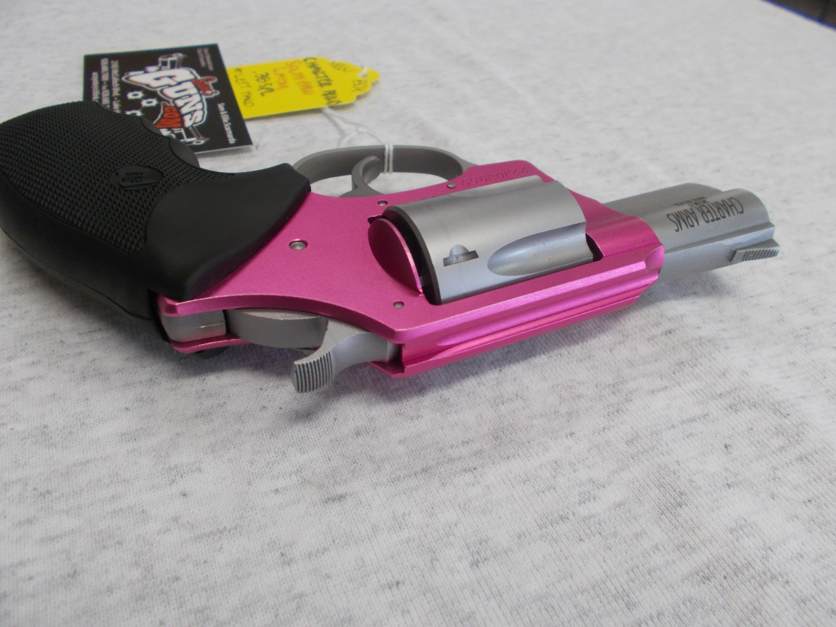Charter Arms Lady`S Southpaw Pink .38spl Left-Handed Short Barrel ...