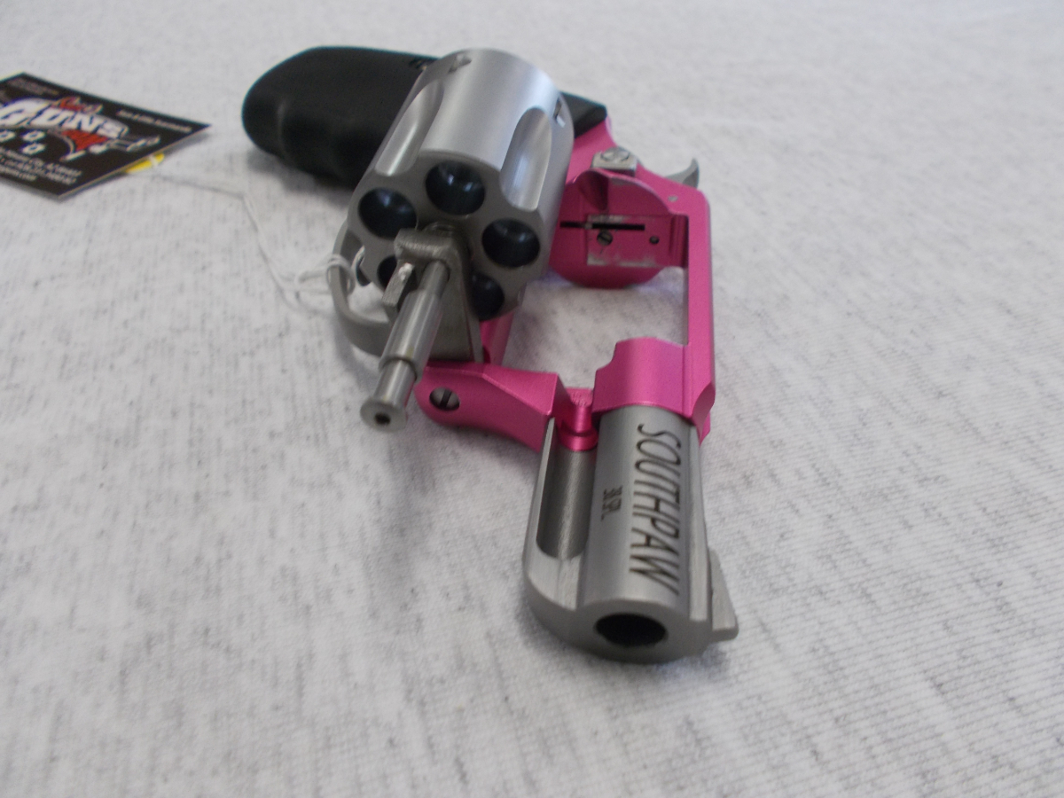Charter Arms Lady`S Southpaw Pink .38spl Left-Handed Short Barrel ...