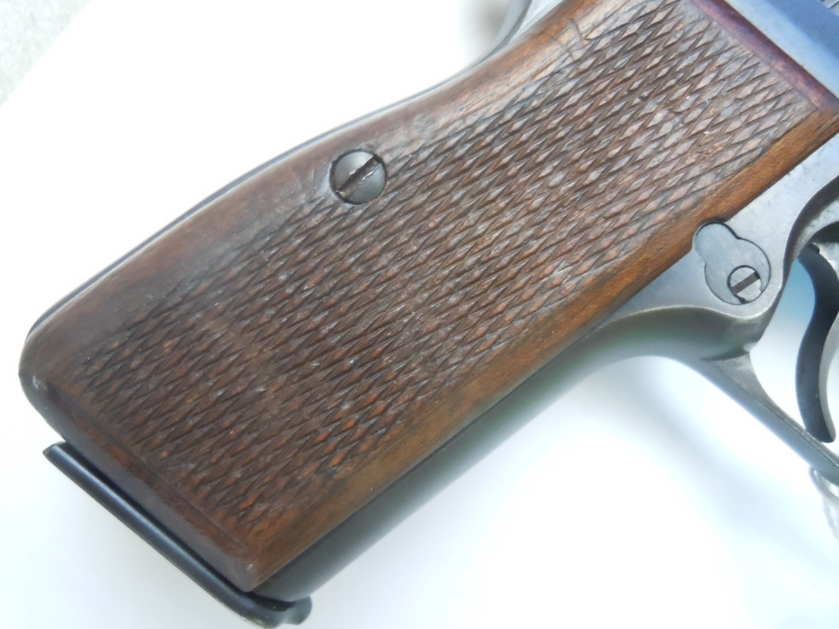 Fabrique Nationale Fn/Browning Hi-Power Pre War Hi-Power With German ...