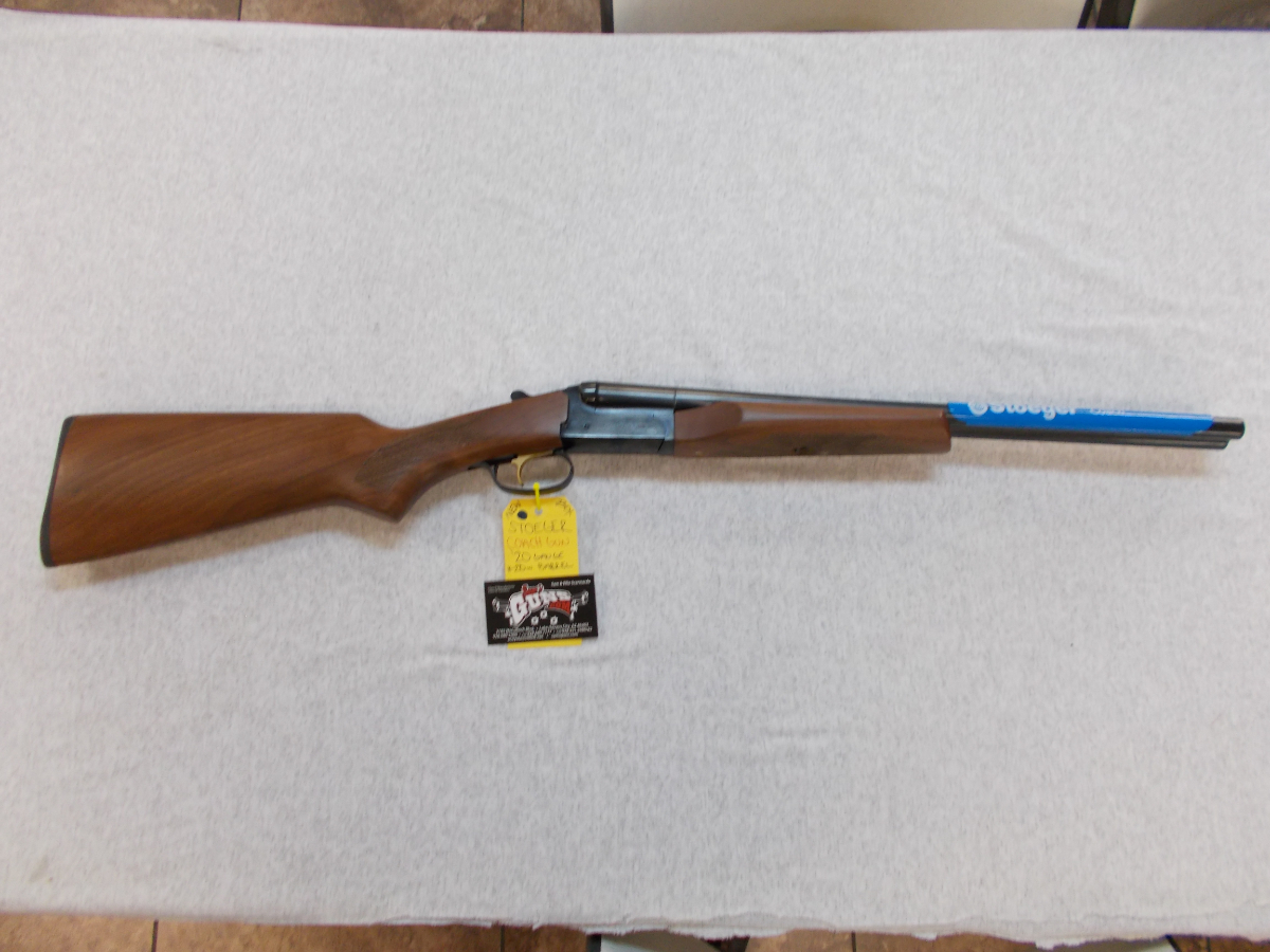 Stoeger Coach Gun W/ 20" Barrel (C4529-23) 20 Ga For Sale at GunAuction ...