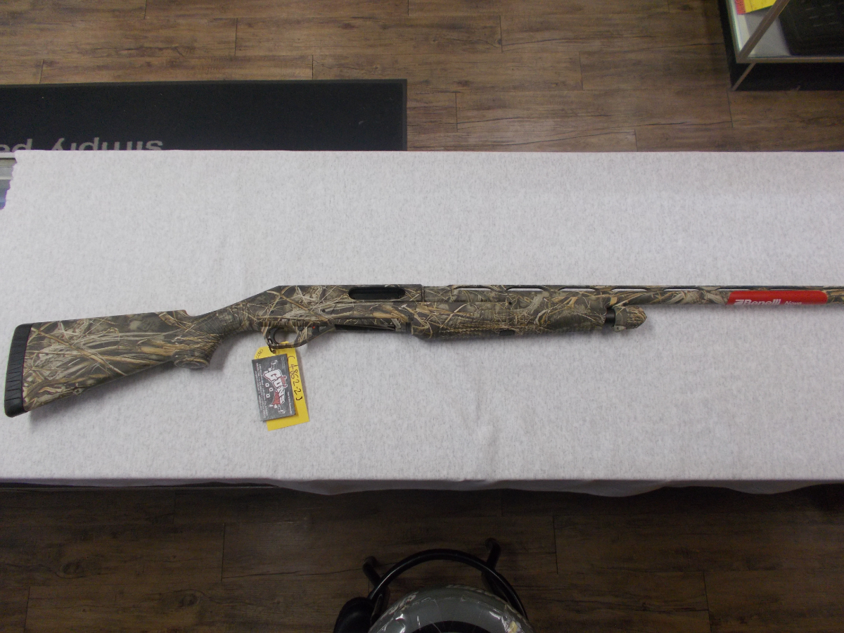 Benelli Nova Realtree Max-7 Camo 12ga Shotgun W/ 28" Ribbed Barrel ...