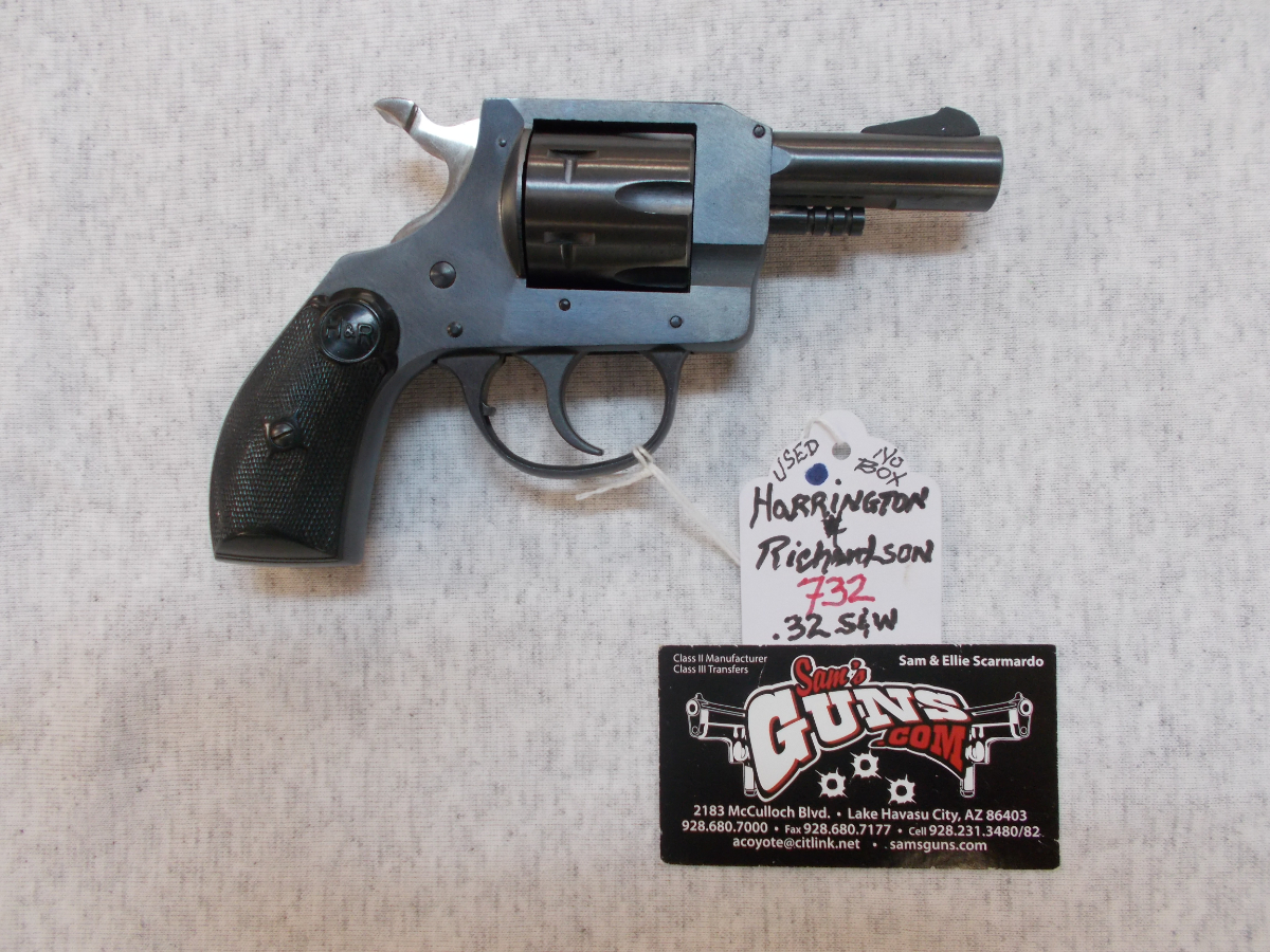 Harrington & Richardson Model 732 Blued Revolver (C4277-22) .32 S&W For ...