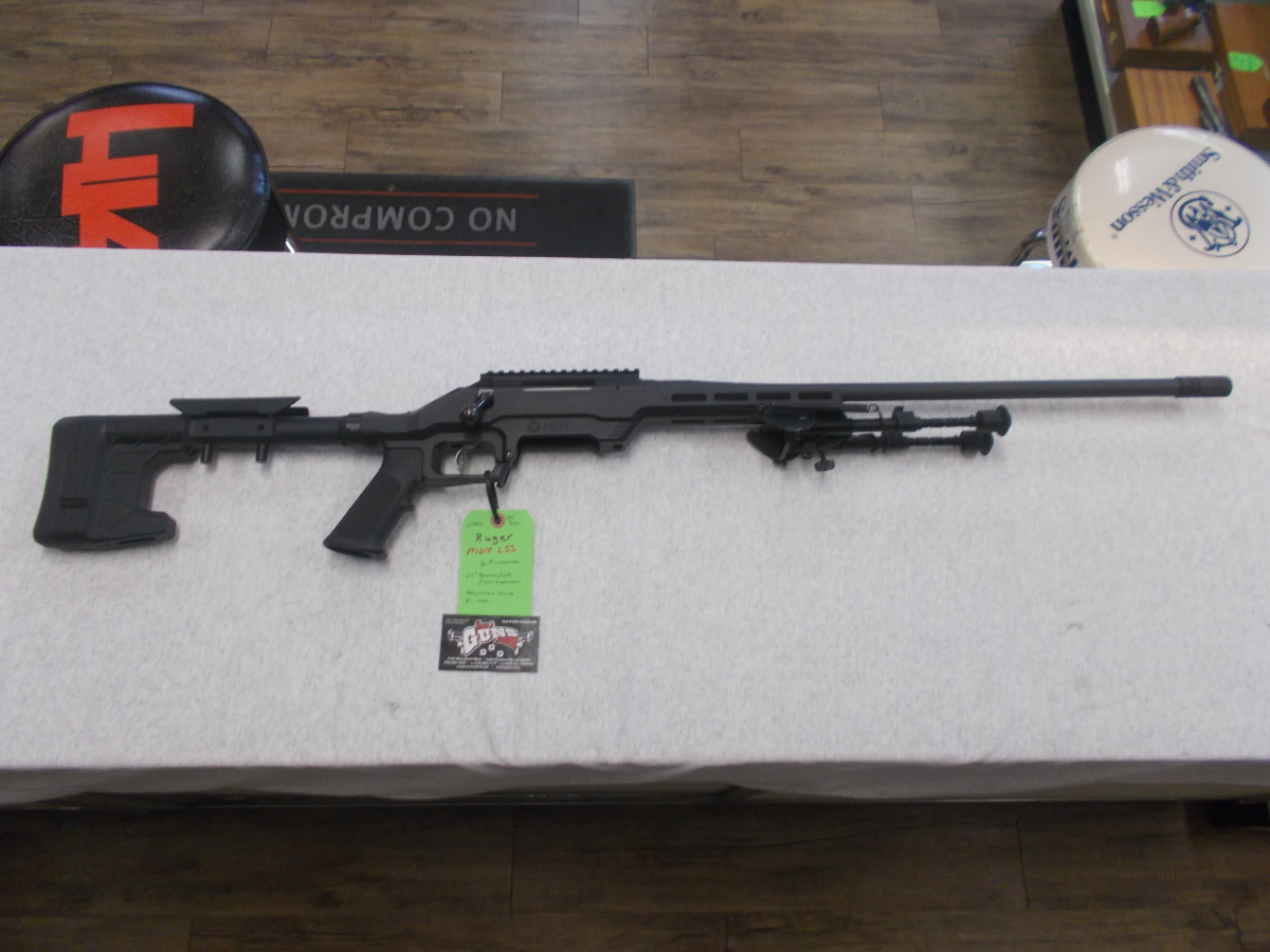 Ruger American 6.5cm W/ Mdt Lss Chassis (C4858-23) .58 Caliber Ball For ...