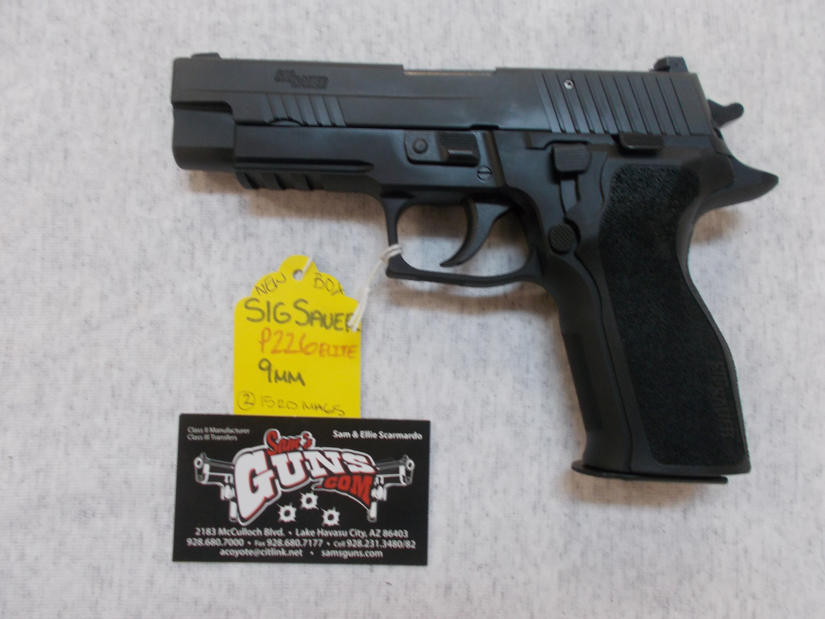 Sig Sauer P226 Elite W/ Two 15-Round Mags (C4780-23) .22 Lr For Sale at ...