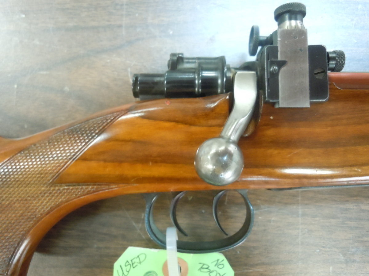 Mauser Model 98 With Lymon Adjustable Open Sight & Set Trigger, 24" Barrel (Sold) (Sold) (Sold ...