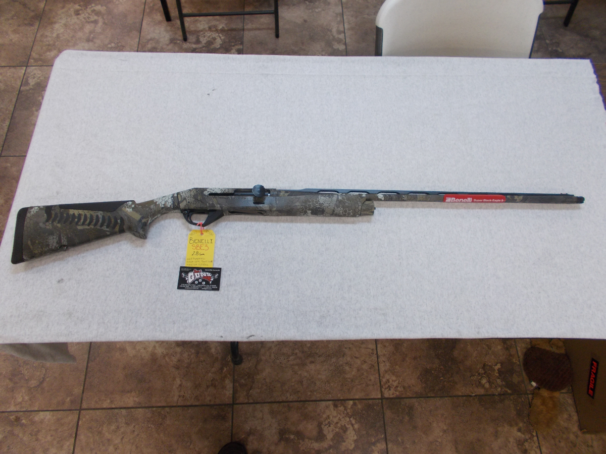 Benelli Super Black Eagle 3 W/ 28" Barrel, Fiber Optic Front Sight ...