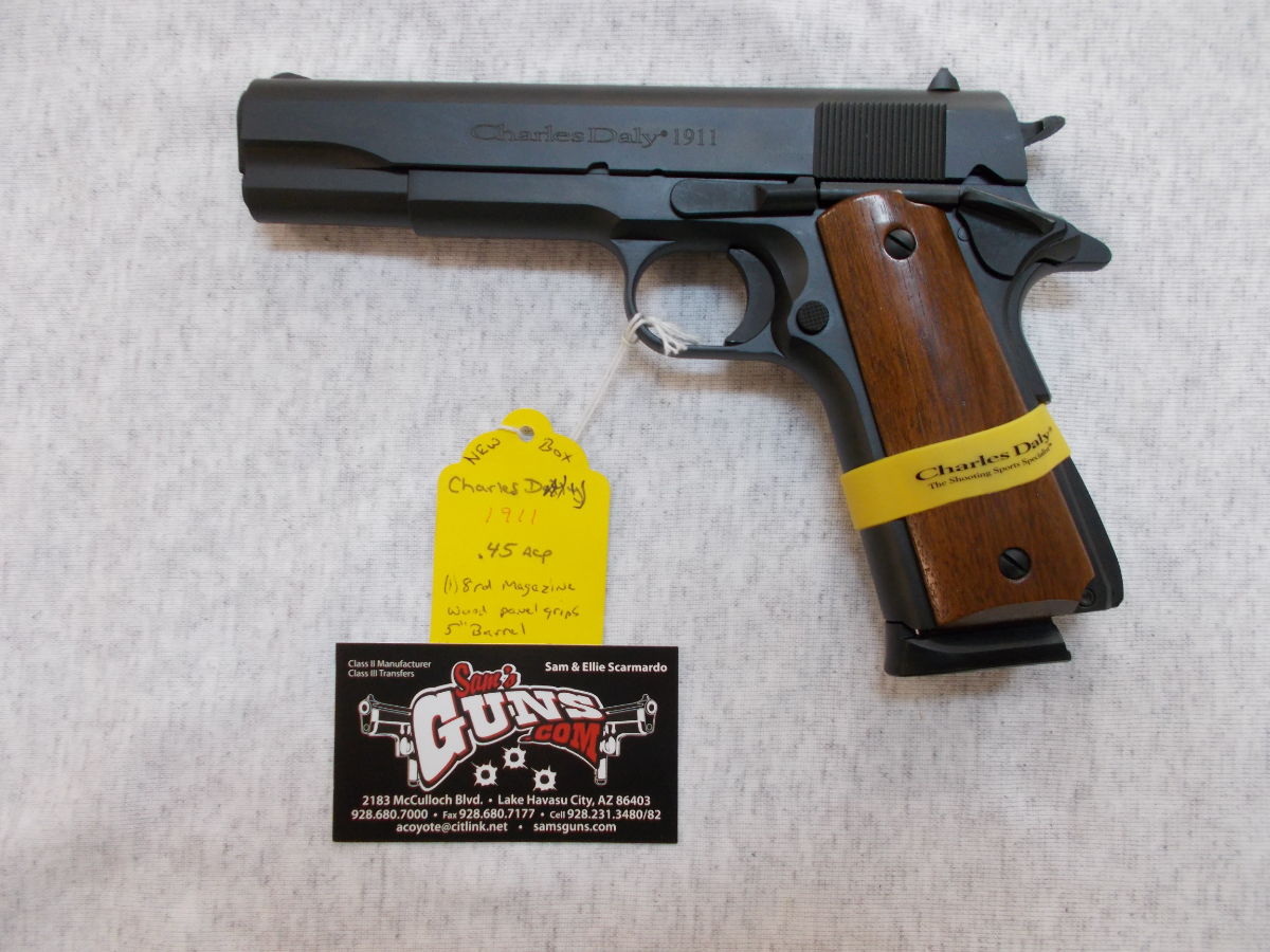 Charles Daly 1911 .45 Acp W/ One 8 Rnd. Mag (C4052-23) Multi .45 Acp ...