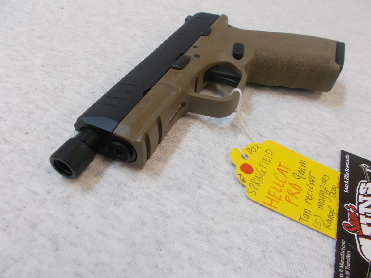 Springfield Armory Hellcat Pro 9mm two-toned Pistol w/ five Mags ...