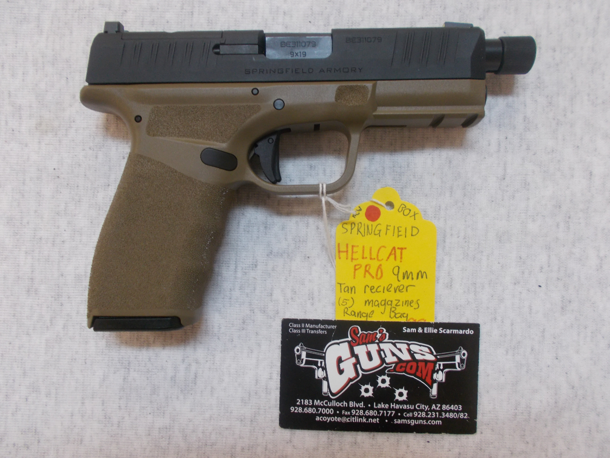 Springfield Armory Hellcat Pro 9mm two-toned Pistol w/ five Mags ...