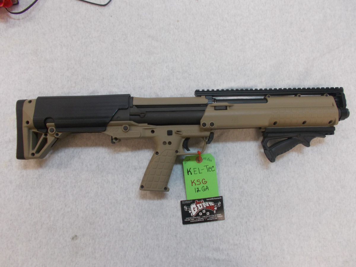 Kel-Tec Ksg 12ga Twin-Tube System Bullpup Shotgun (C4977-23) 12 Ga For ...