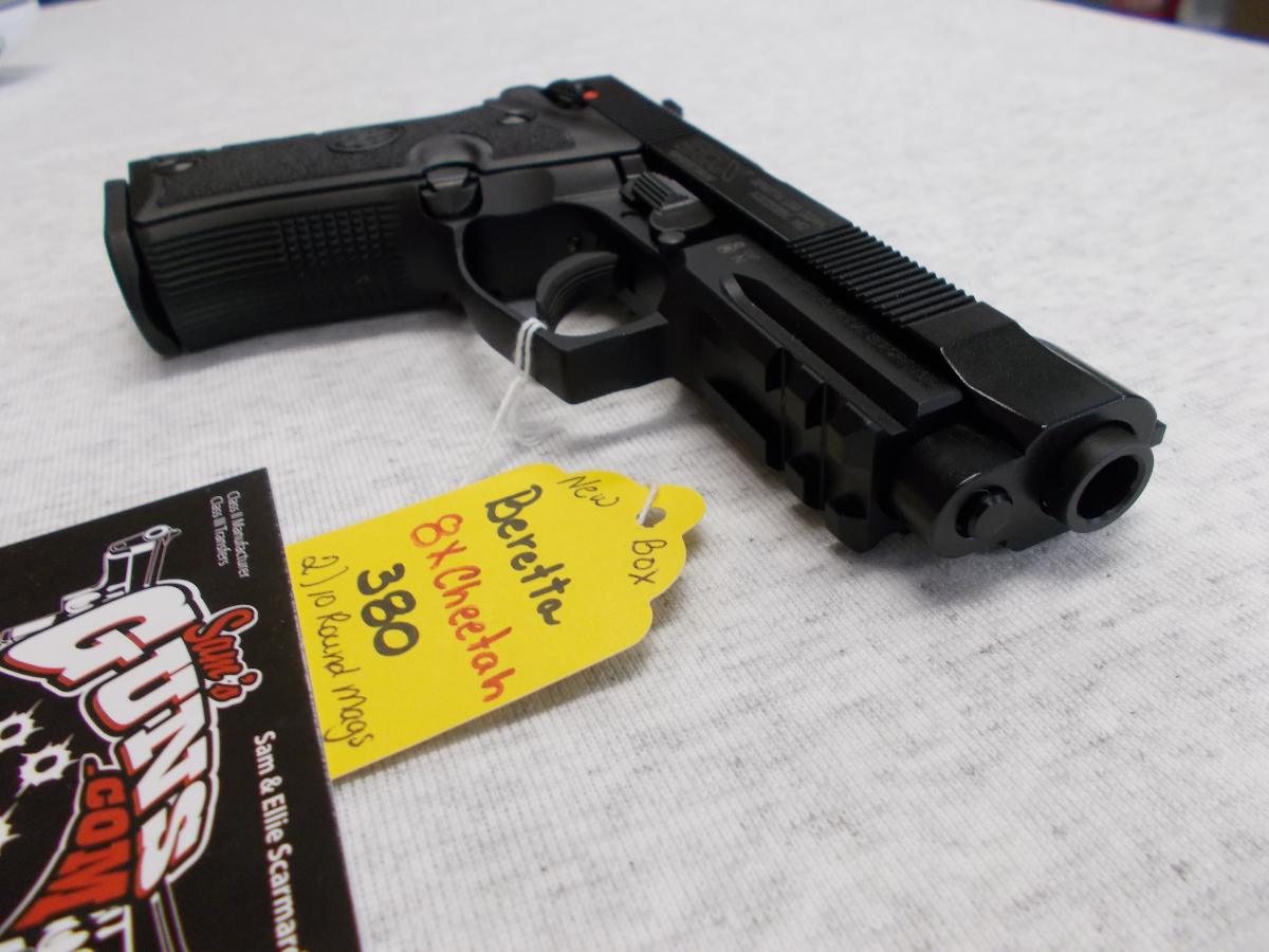 Beretta 80x Cheetah .380acp Pistol w/ two 10-Round Mags (C4900-23) .380 ...