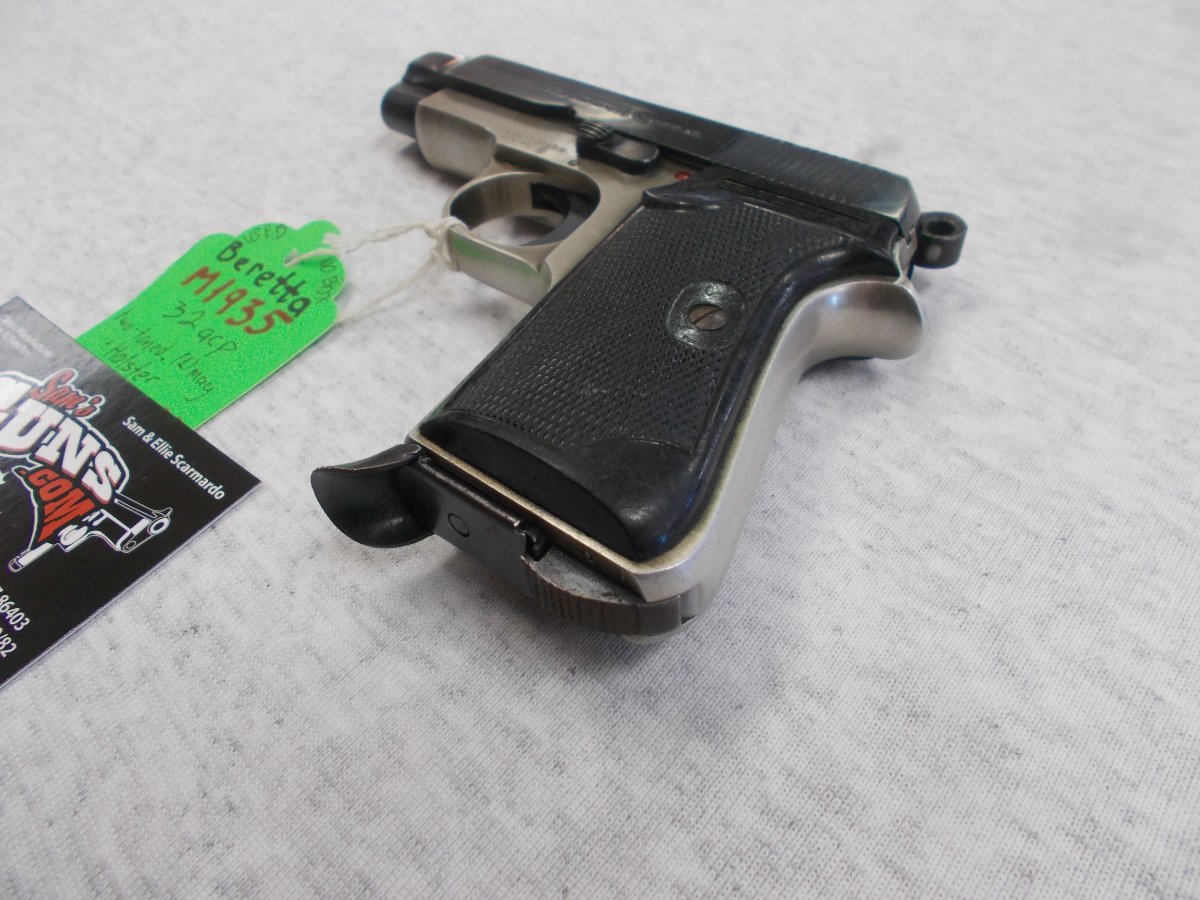 Pictures: Beretta M1935 32acp Pistol w/ magazine & Holster (C4930-23 ...