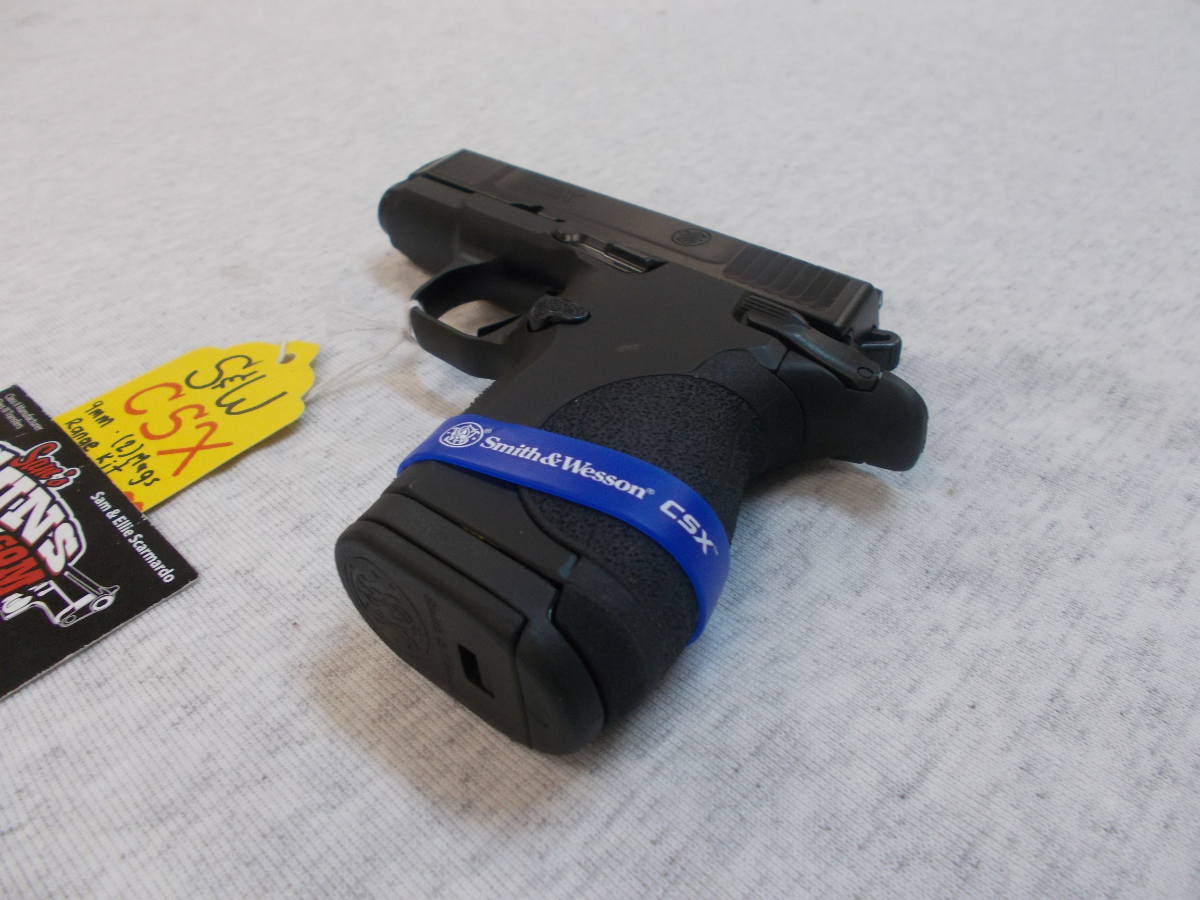 Pictures: Smith & Wesson CSX 9mm Pistol w/ two mags & Range Kit (C4979 ...