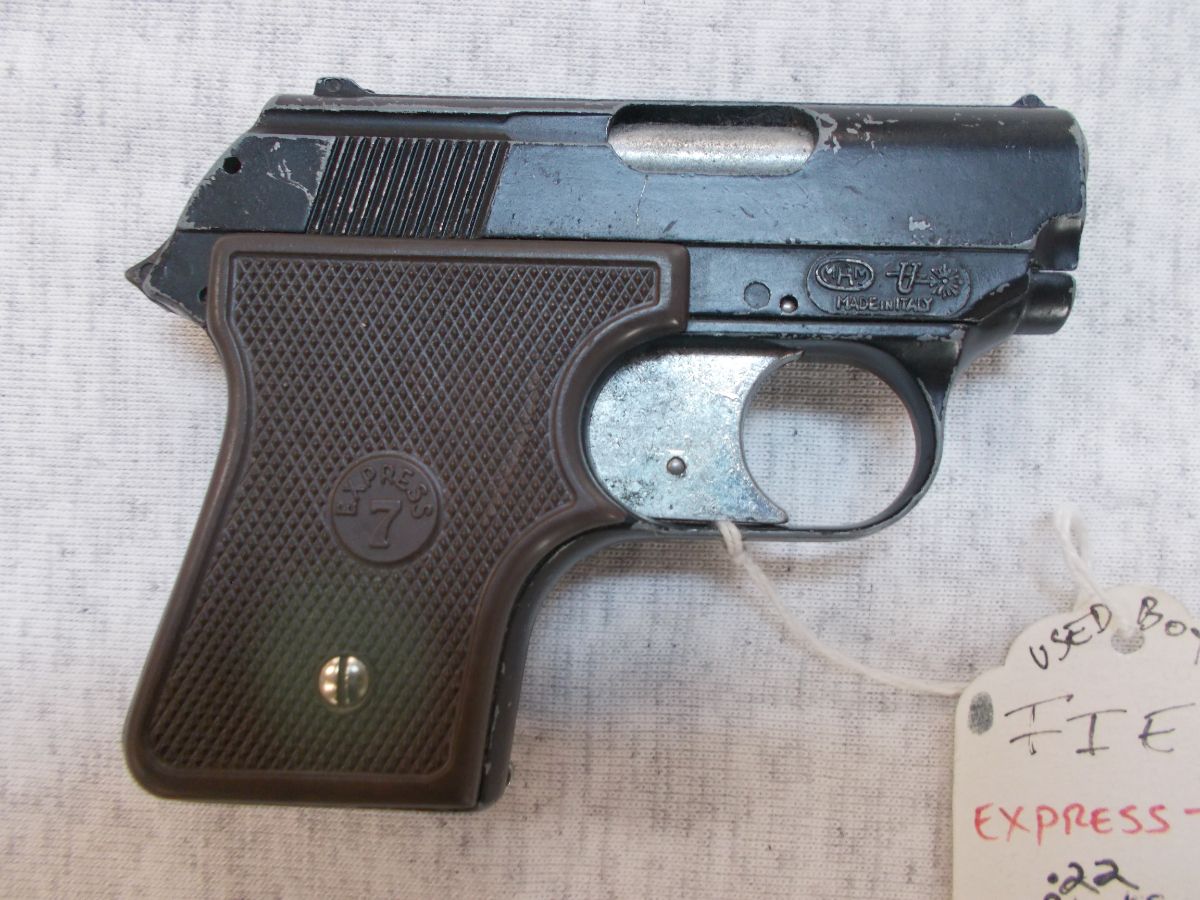 FIE Firearms Express 7 Starter Pistol .22 Blank gun (SAMS) .22 LR ...