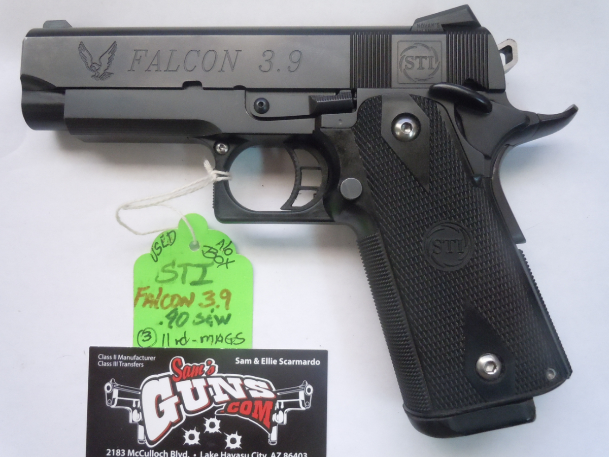 Sti Guns Model Falcon 3.9 Three 11 Round Magazines Very Clean (Sold ...