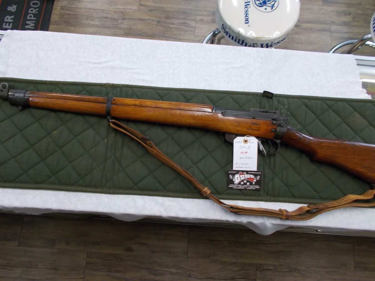 Smle M4 .303 British Rifle Original Furnishing W/ Sling (C5294-24) .303 ...