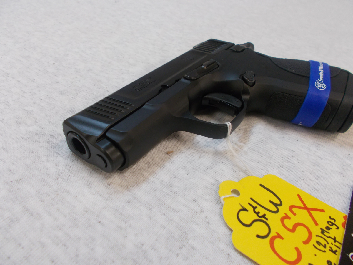 Smith & Wesson CSX 9mm Pistol w/ two mags & Range Kit (C4979-23) 9mm ...