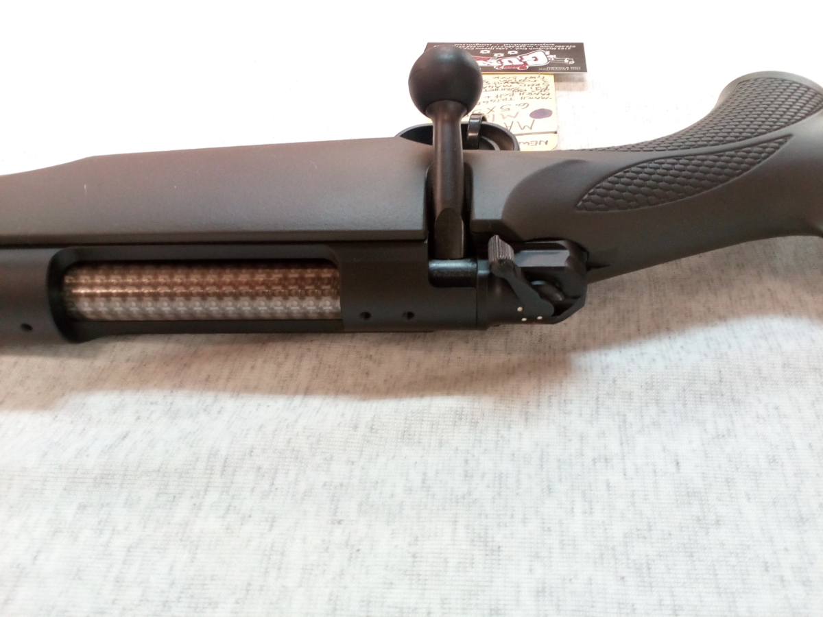 Mauser M12 6.5x55 Black Synthetic Stock W/ Match Trigger, 20" Match ...
