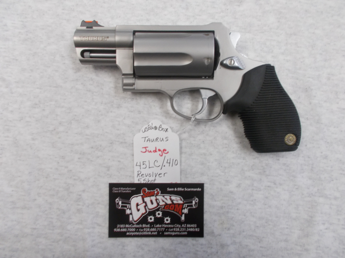 Taurus Judge 45lc / 410ga Revolver, 5-Shot, Short Barrel (C4926-23 ...