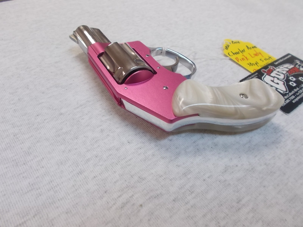Charter Arms Pink Lady 5-Shot .38spl Revolver (C5425-24) .38 Special ...