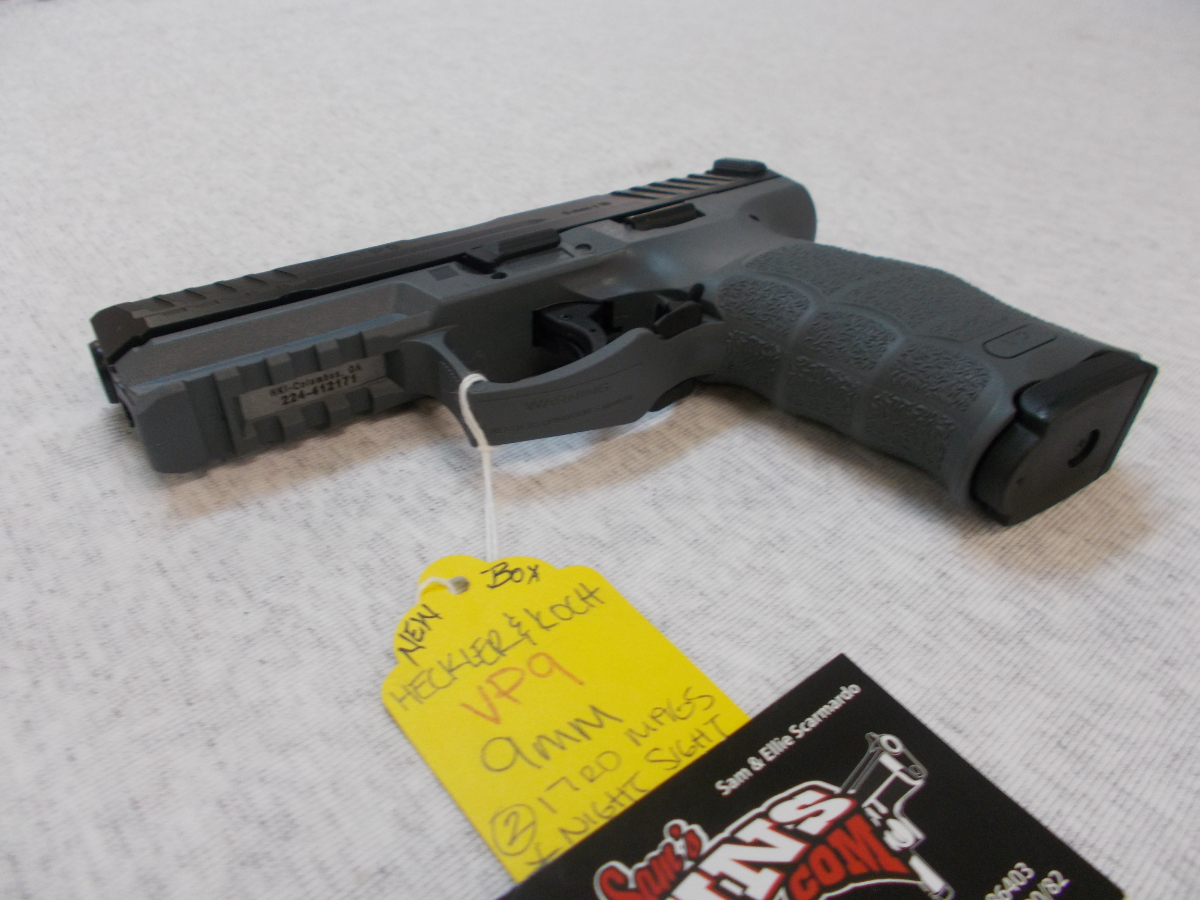 Pictures: Heckler & Koch VP9 `Black & Grey` + Two (2) 17-Round Mags ...