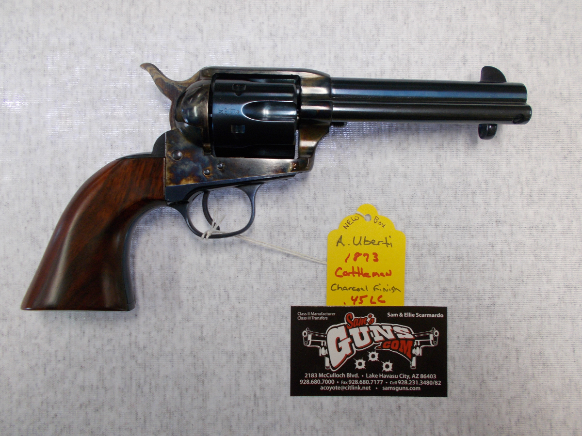 Uberti 1873 Cattleman 45lc Revolver W/ Charcoal Finish (C5063-23) .45 ...