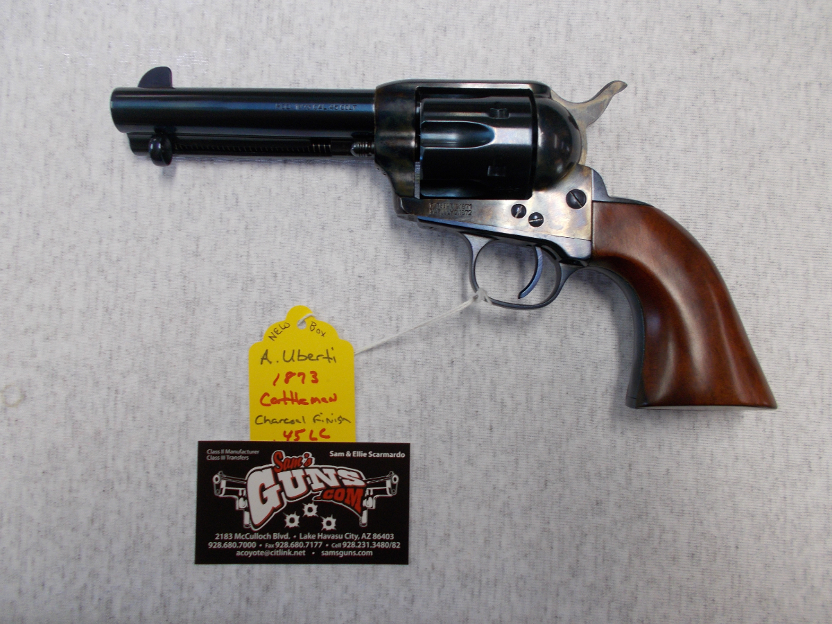 Uberti 1873 Cattleman 45lc Revolver W/ Charcoal Finish (C5063-23) .45 ...