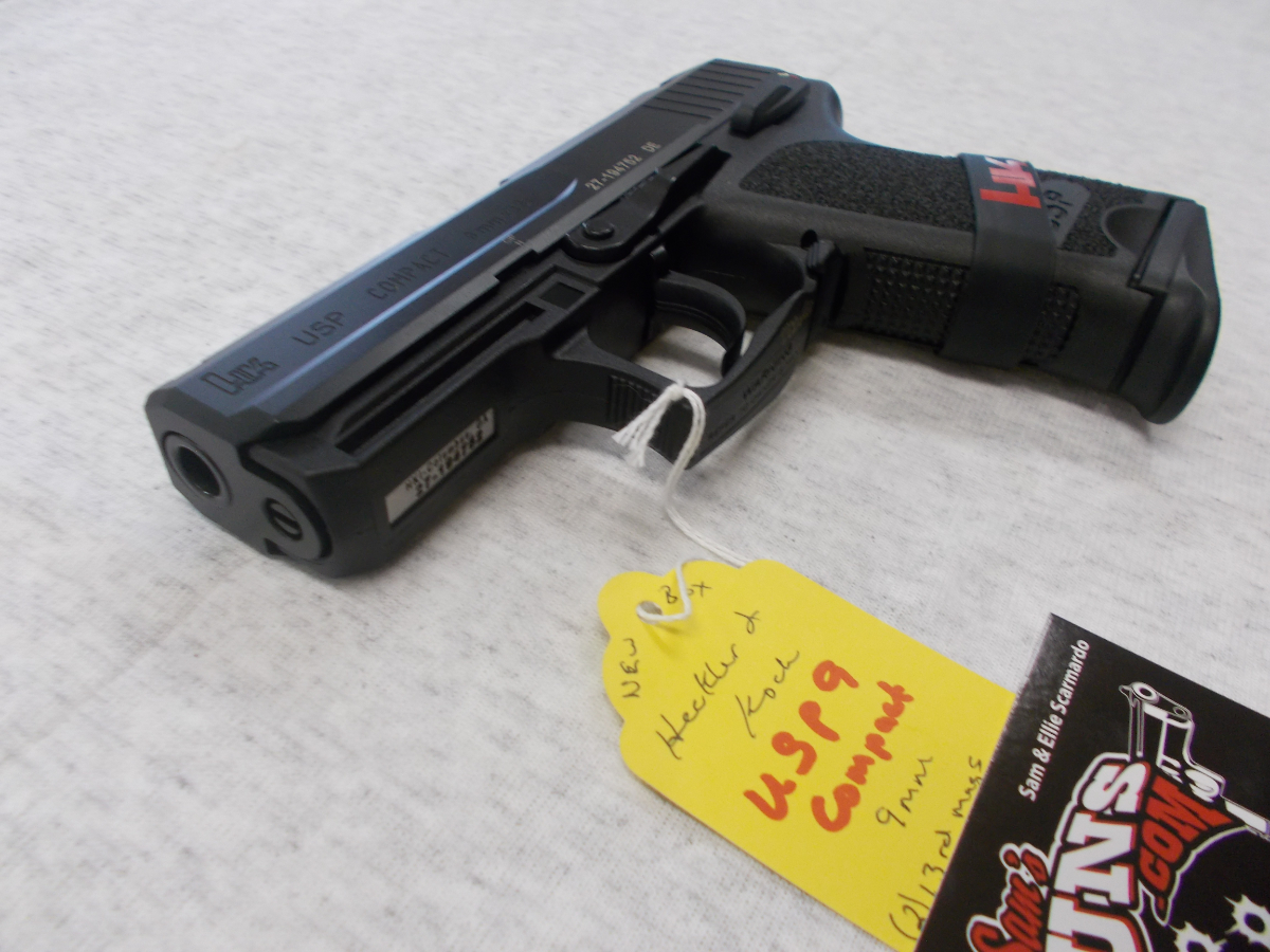 Heckler & Koch USP 9 Compact 9mm pistol (C5220-24) 9mm Luger 17365140 ...