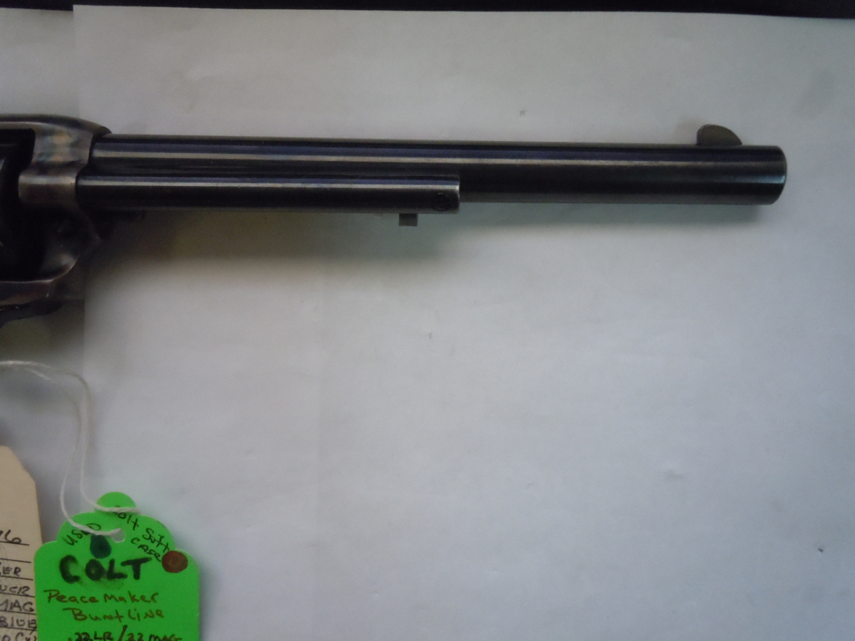 Colt Peacemaker Buntline single action Conversion 6-shot color case ...