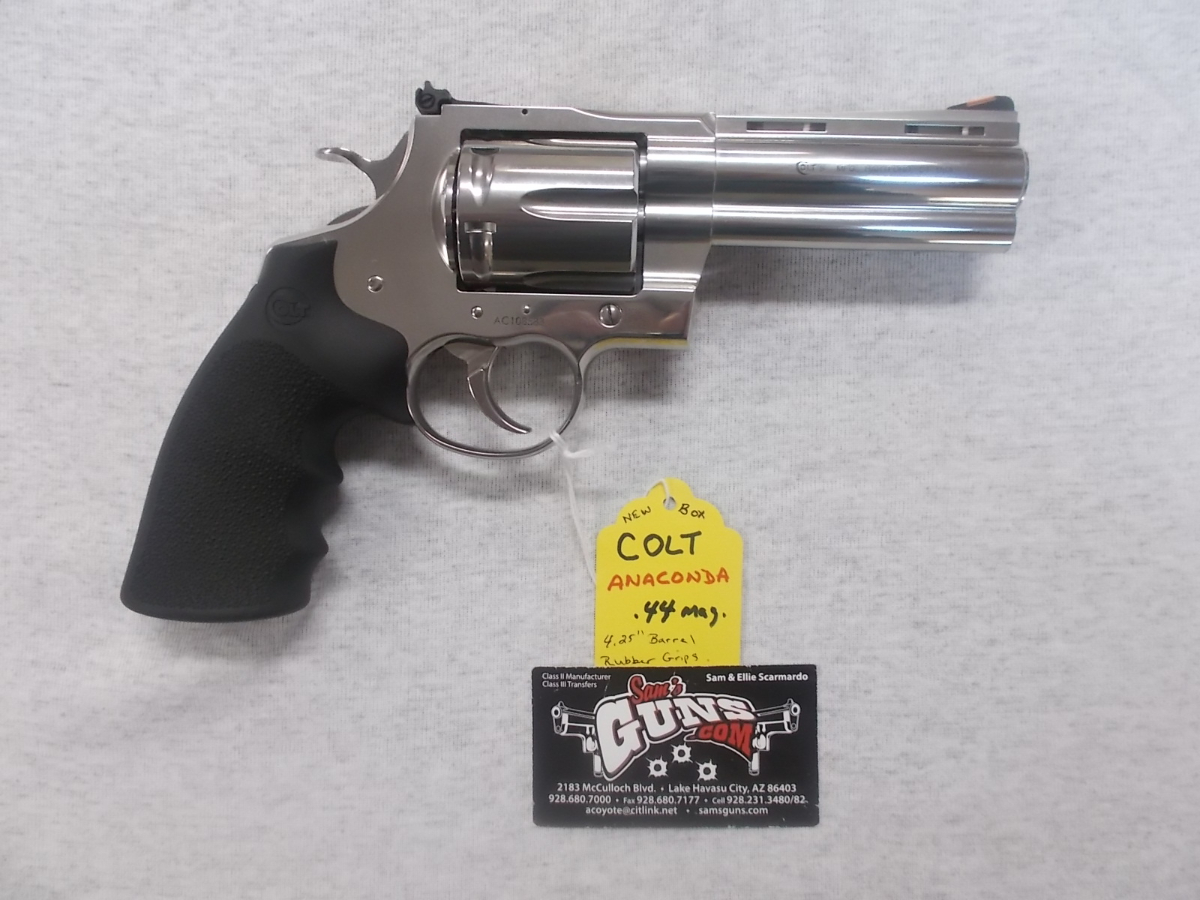 Colt Anaconda .44 Mag 6-Shot(Sold)(Sold)(Sold) (C5409-24)(Sold)(Sold ...