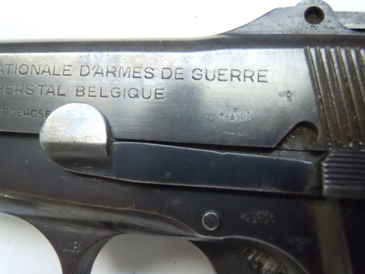 Fabrique Nationale Fn/Browning Hi-Power Pre War Hi-Power With German Stamps (C3986-22) .22 Lr ...