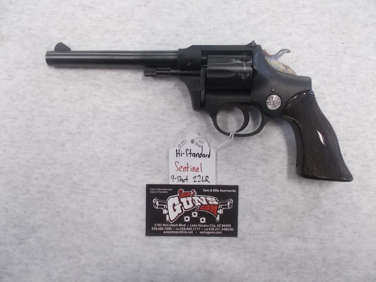 High Standard Sentinel 9-shot .22lr revolver (C5627-25)