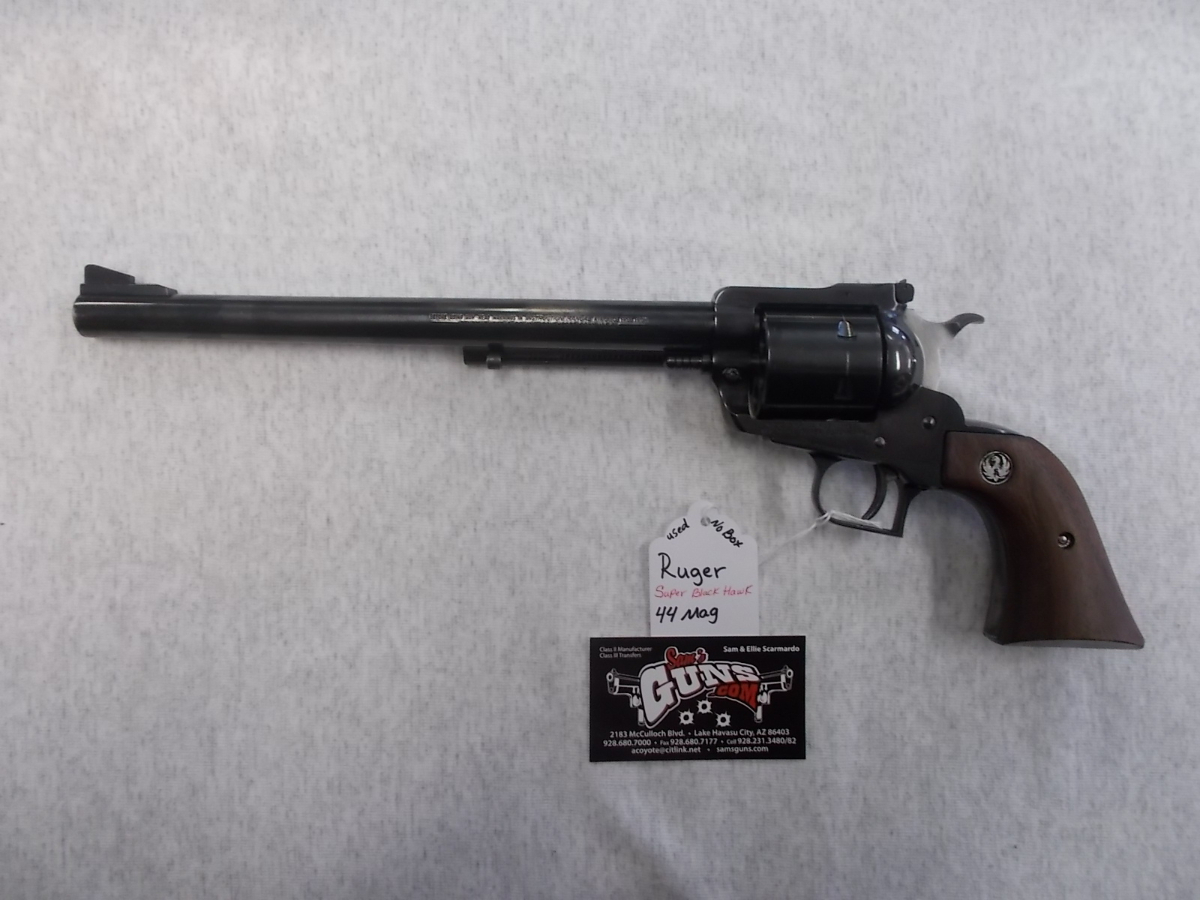 Ruger Super Black Hawk w/ 10.5" Barrel (C5608-25) .44 Mag. 17372799 ...
