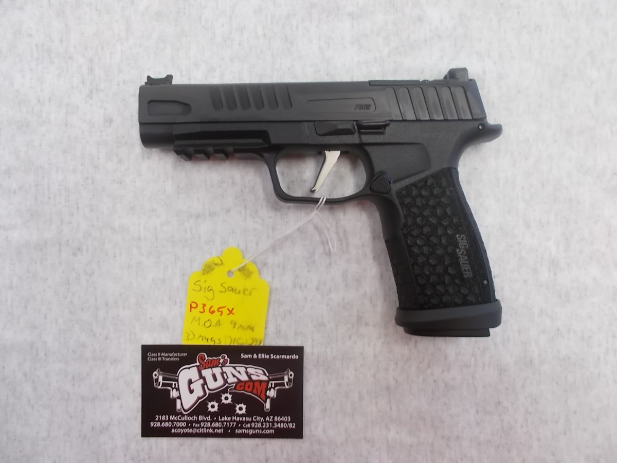 Sig Sauer P365x Fuse Moa 9mm W/ Three High Capacity Mags (Sold)(Sold ...