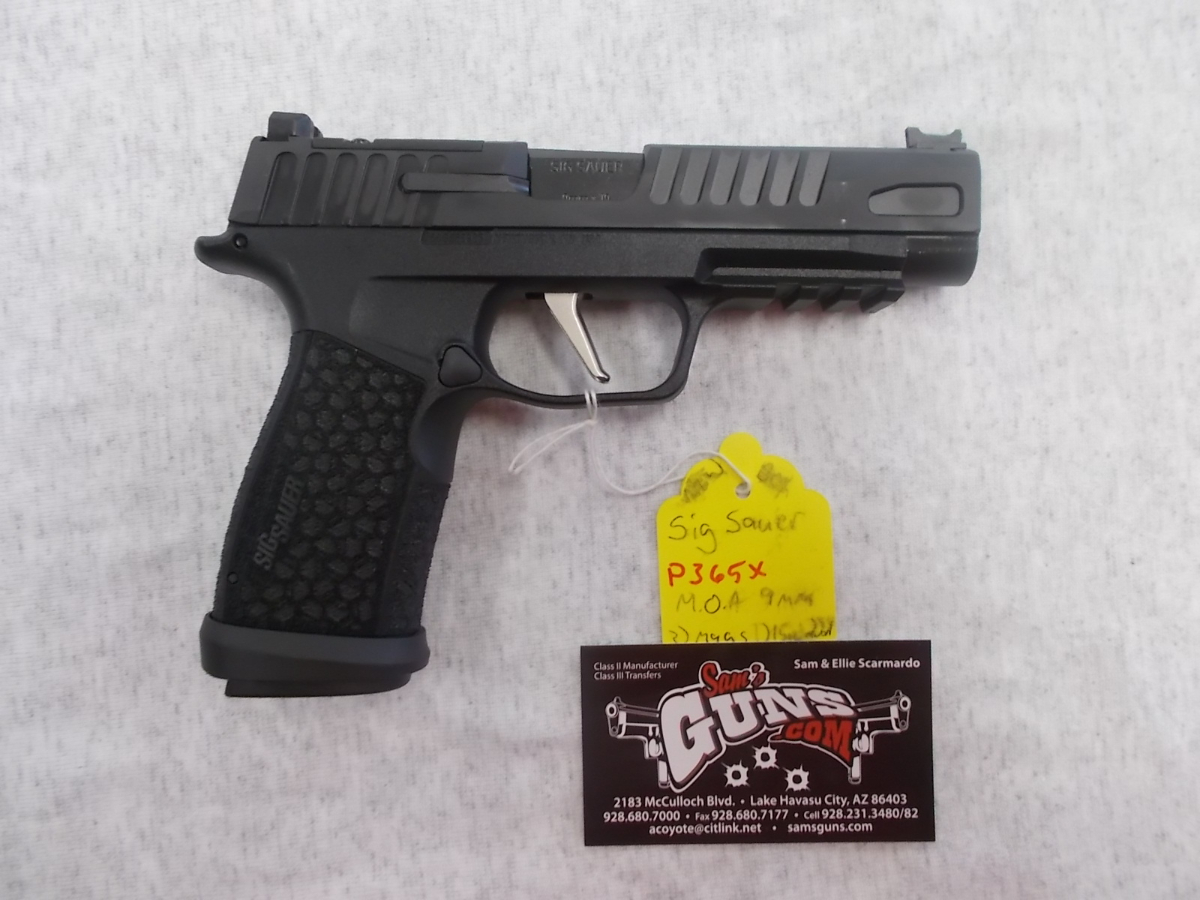Sig Sauer P365x Fuse Moa 9mm W/ Three High Capacity Mags (Sold)(Sold ...
