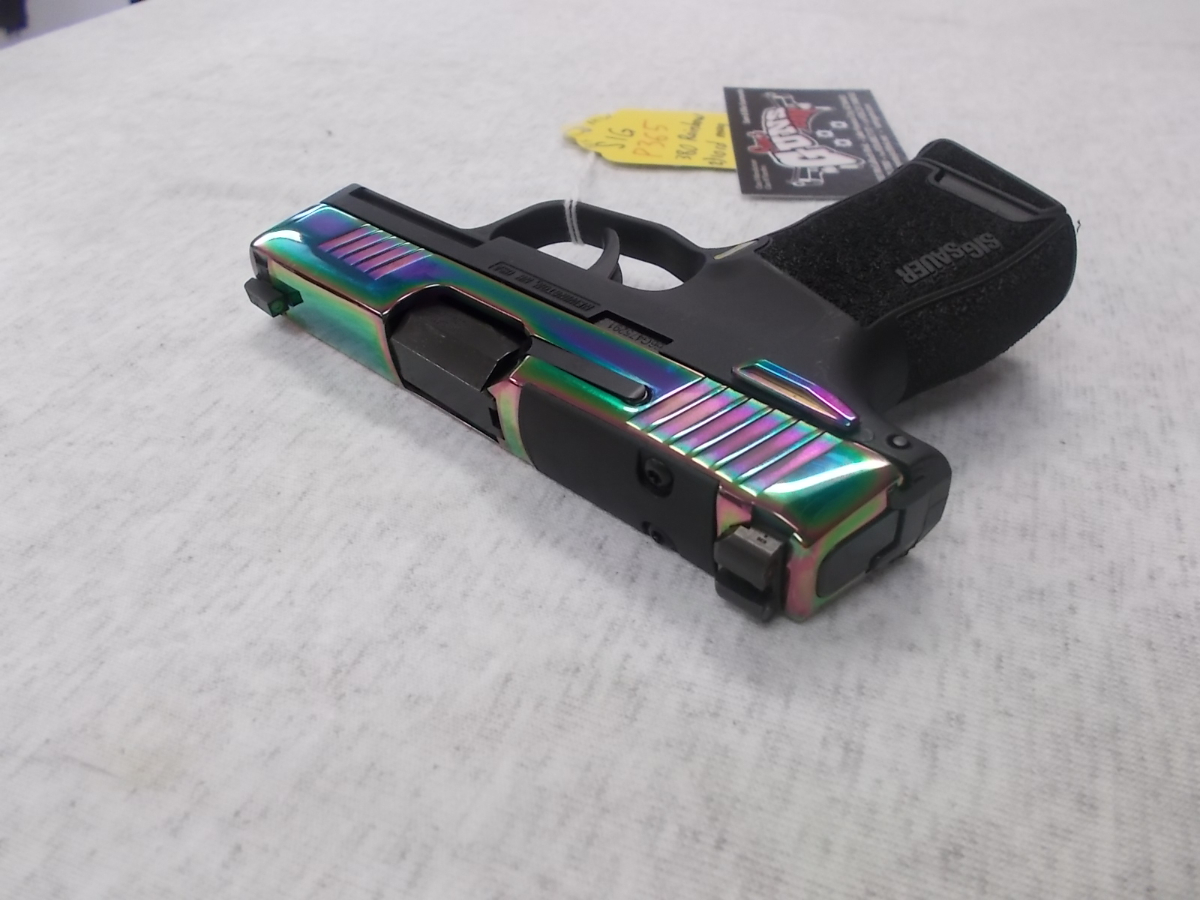 Sig Sauer P365 380 Rainbow W/ Two 10-Round Mags(Sold)(Sold)(Sold ...