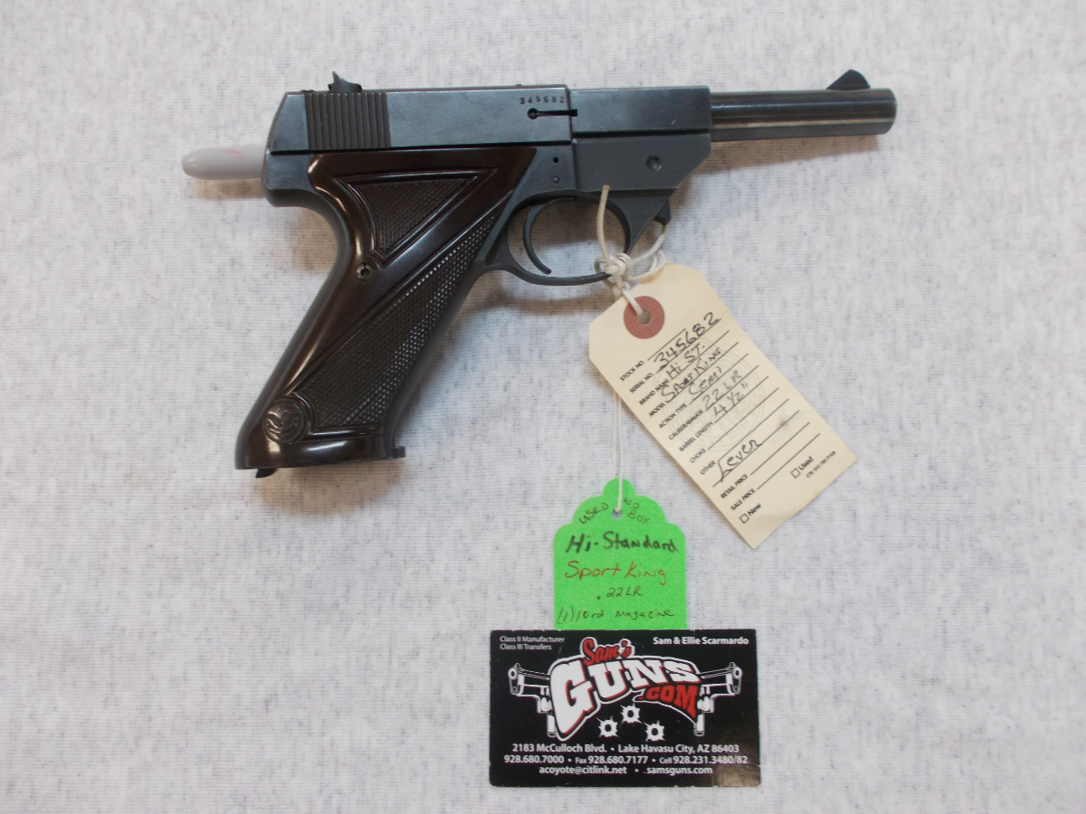 High Standard Sport King W/ 4.5" Barrel (C3997-22) .22 Lr For Sale at ...