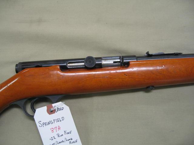 Springfield Arms Company Used Springfield Model 87a In 22 Rim Fire ...