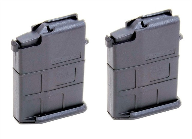 2 Saiga 308 Rifle Magazines 10rd Blk Poly Pro Mag .308 Win. For Sale at ...