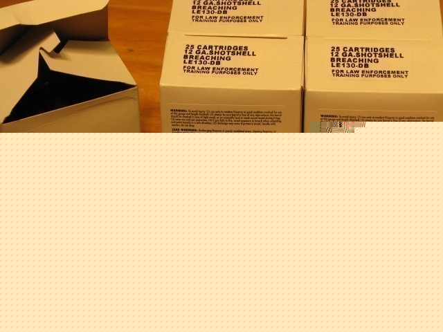 Federal Law Enforcement Door Breaching Slugs 50rd For Sale at ...