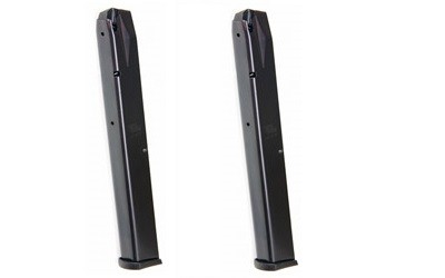 2 Taurus Pt92 9mm Magazines 32rd Extended Pro Mag 9mm Luger For Sale at ...