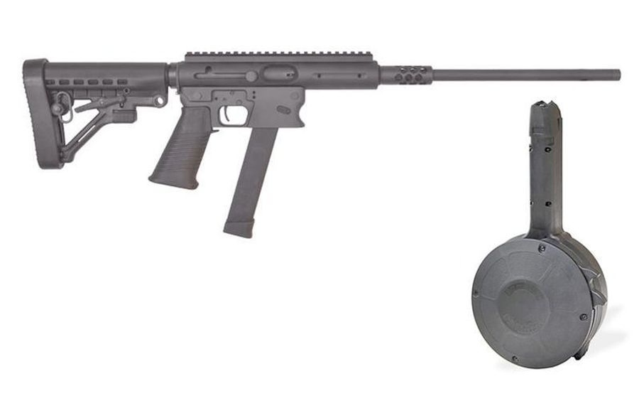 Asr Aero Survival Rifle 9mm With 50 Rnd Drum Mag 9mm Luger For Sale at ...